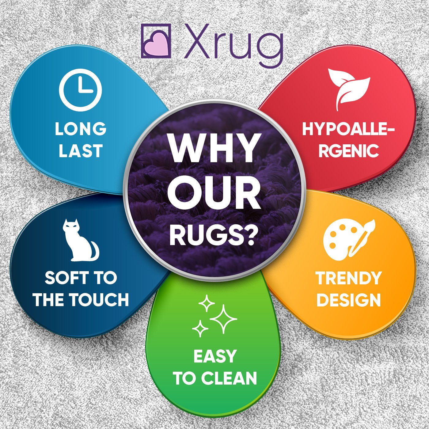 Modern Rug Teal Grey Beige Black Contour Cut Pattern Thick Floor Mat S ...